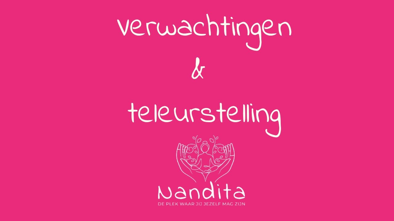Verwachting en teleurstelling - YouTube