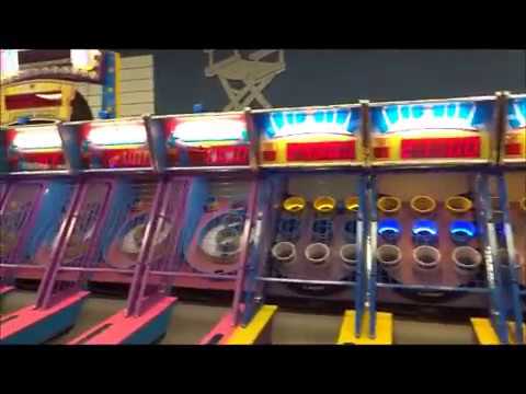 Six Flags Great Adventure: Studio 28 Arcade Tour - YouTube