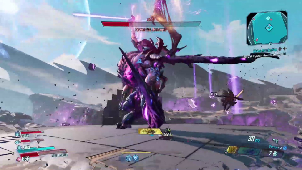 BL3 Tyreen the Destroyer Final Boss Fight - YouTube