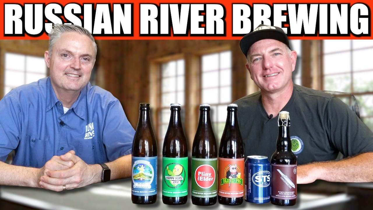 Russian River Brewing's MOST ICONIC BEERS with Founder Vinnie Cilurzo ...