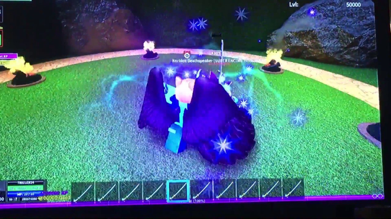 Roblox Legend of the bone sword(killing bosses 1 through 1000) - YouTube