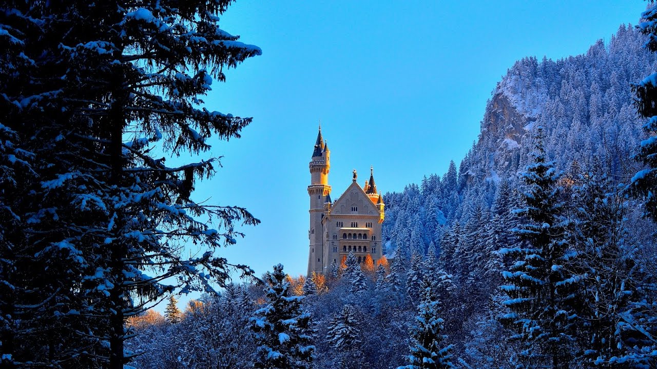 Neuschwanstein and Hohenschwangau Castles - Schwangau - Bayern ...