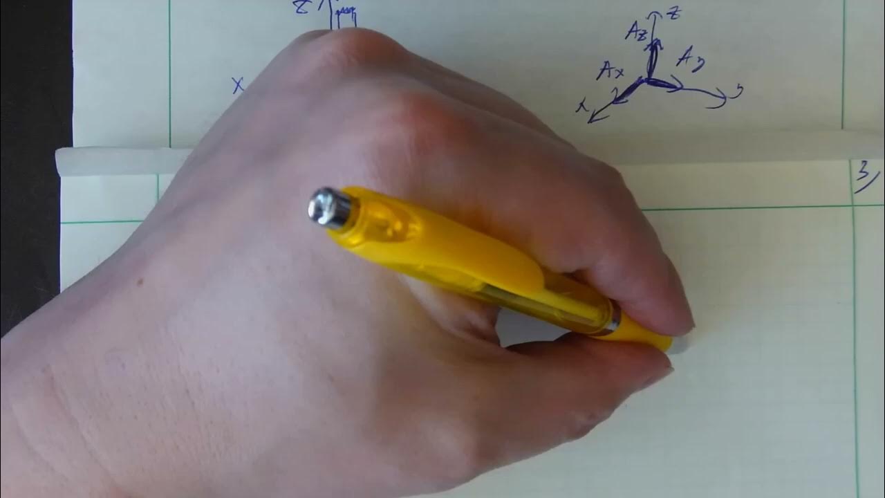 Statics Lecture 10 part 2 example - YouTube