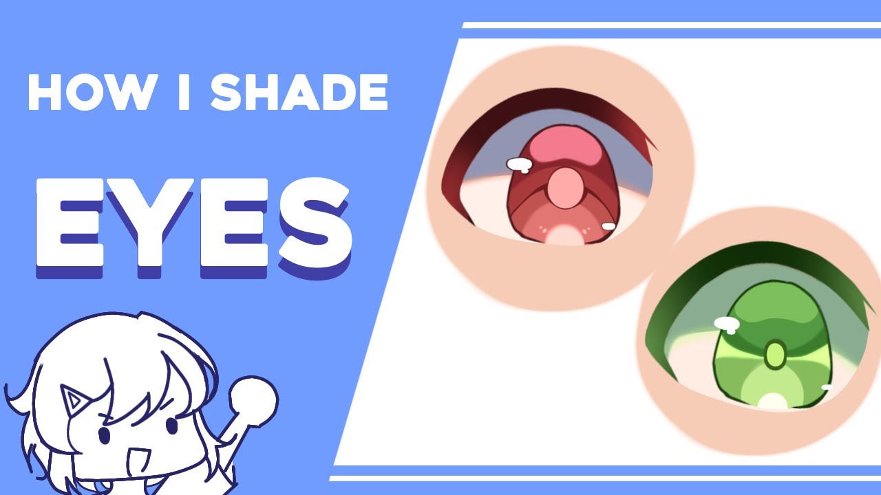 How I Shade Eyes (simple Shade) - YouTube