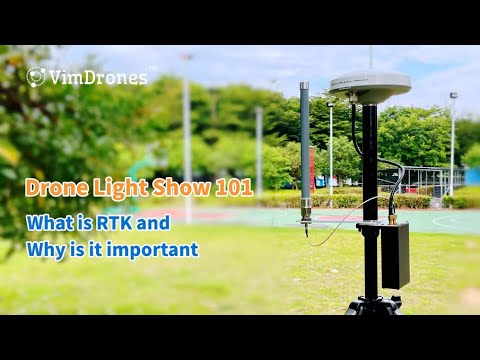 What is RTK and why is it important | Vimdrones Drone Light Show 101 - YouTube