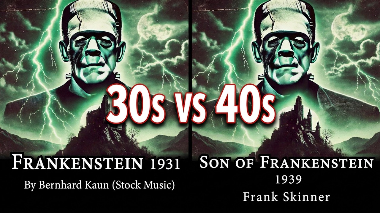 Frankenstein Movie Music Openings 30's & 40's {COMPLETE} - YouTube