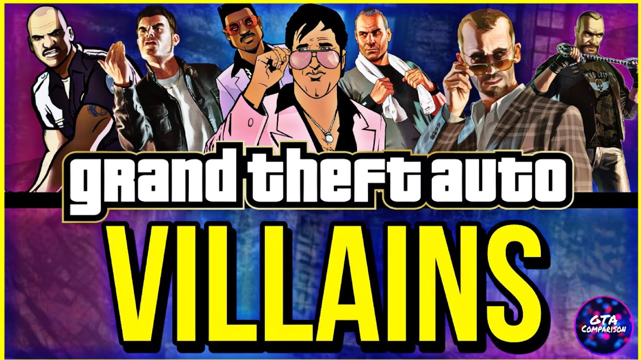 Every Villain In GTA Series.. - YouTube