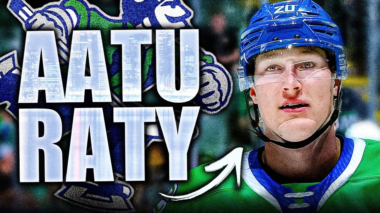 THIS CANUCKS PROSPECT JUST SET A NEW RECORD IN ABBOTSFORD… (Aatu Raty ...