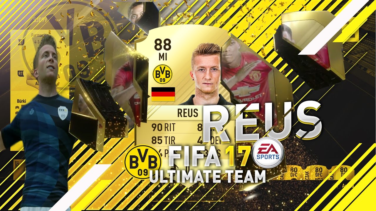 MARCO REUS REVIEW!!! FIFA 17 ULTIMATE TEAM - YouTube