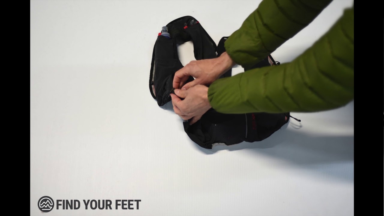 How to pack a running vest - YouTube