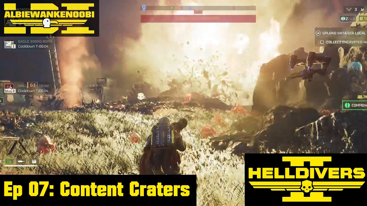 HELLDIVER 2 EP 07 - Content Craters - With Im Dave Angel - YouTube