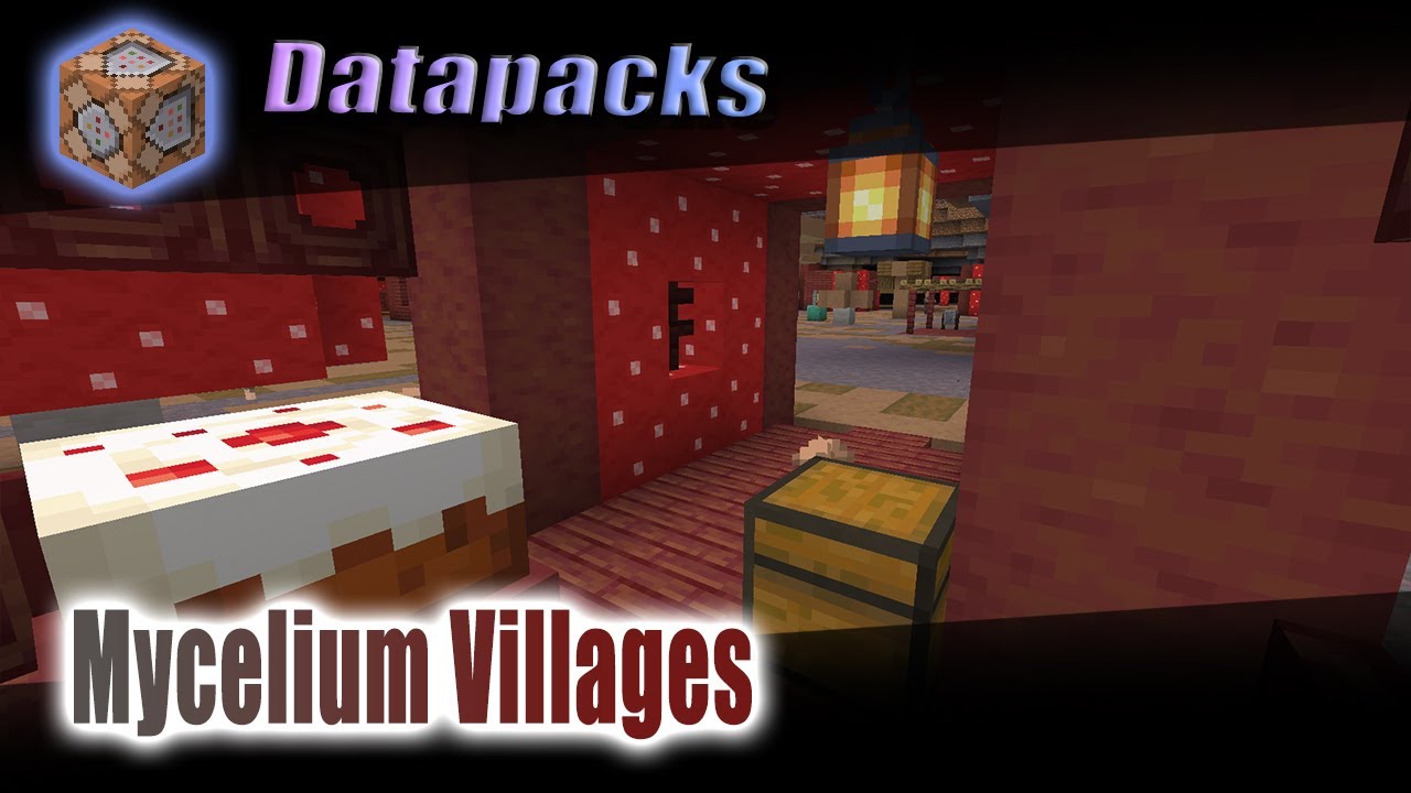 Mycelium Villages - Minecraft Datapacks - YouTube