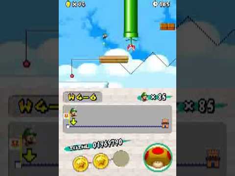 NSMB Editor: More Super Mario BRAS #52 W4-6 - YouTube