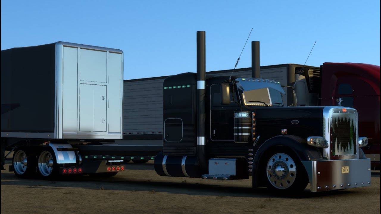 Back In The Rezbilt 389 Hauling With Pinga's Sliding Trap Trailer Still ...