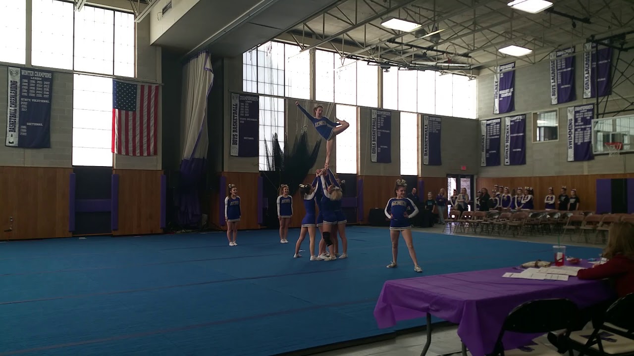 2018 Shawsheen Cheer Comp - YouTube
