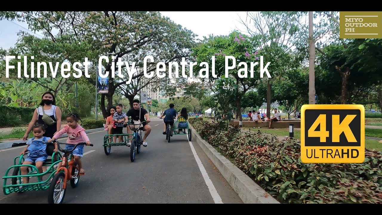 [4K] Filinvest City Central Park, Alabang Muntinlupa City - April 2022 ...