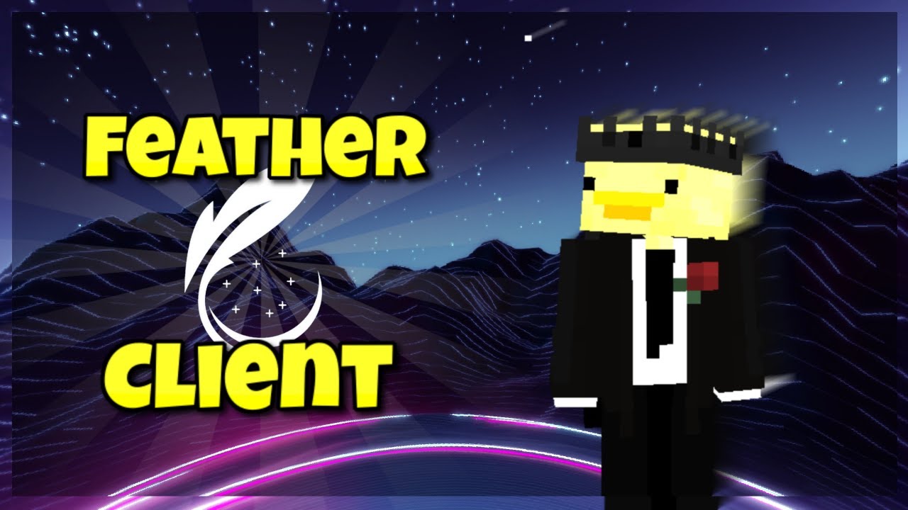 is this client better than lunar client? (feather client) | Hypixel Solo Bedwars Commentary ...