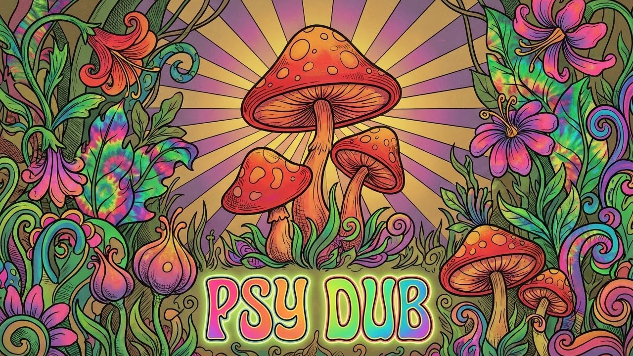 Psy Dub Vibes - Psychedelic Visuals and Audio Escape (Psychill Dub ...