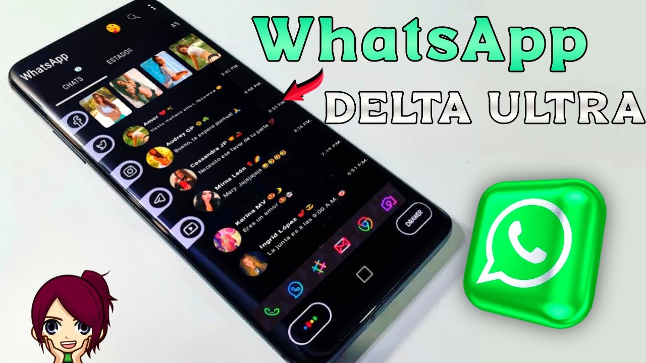 🌹 WhatsApp DELTA ULTRA V5.1.2F EXTENDIDO 🚀 Funciones Únicas | Yushi ...