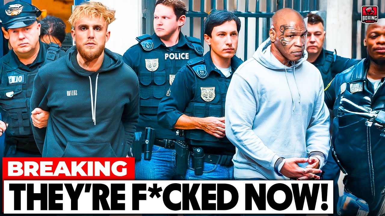 Mike Tyson & Jake Paul Just Got ARRESTED After SCRIPTED Boxing Fight ...