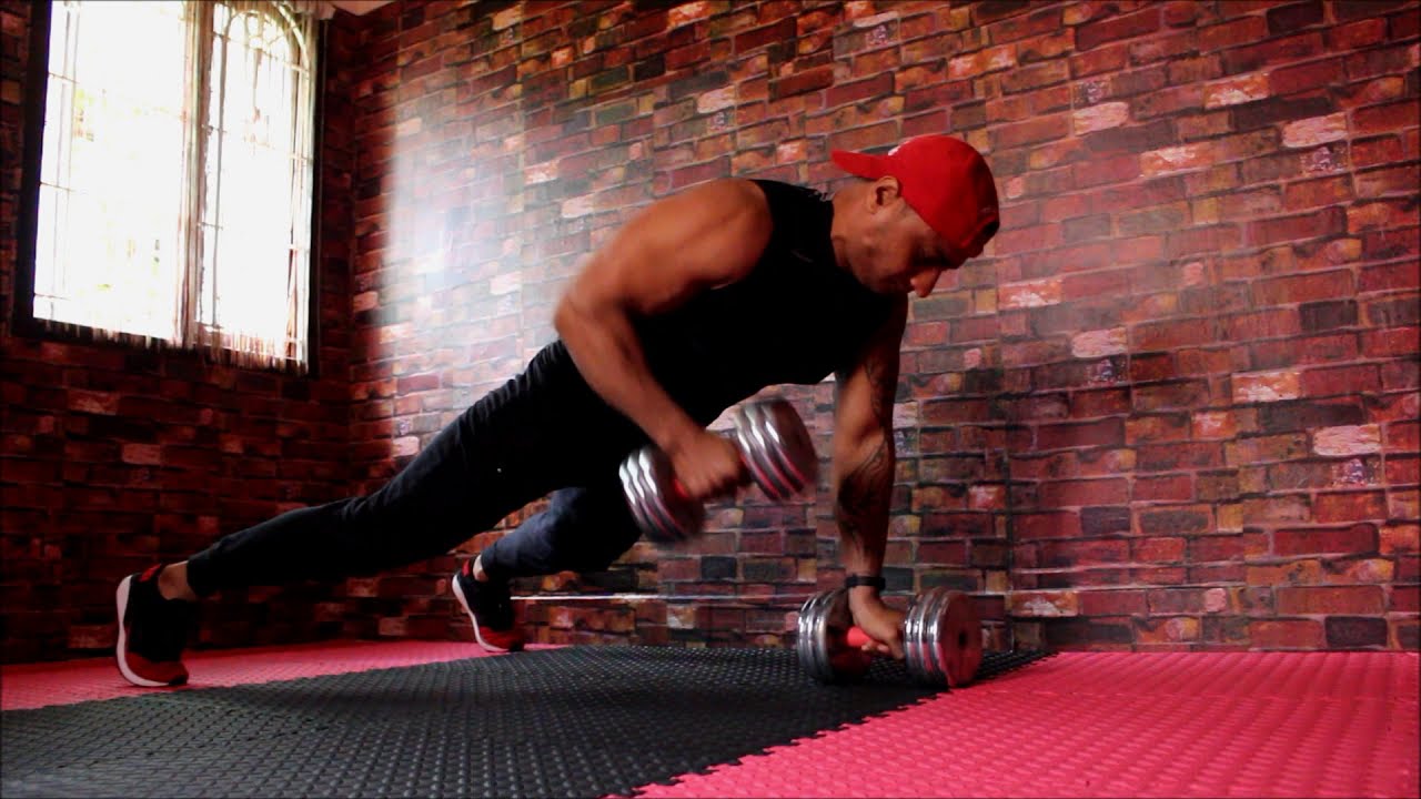 Push-Up Renegade Row #PUSHUPRENEGADEROW - YouTube