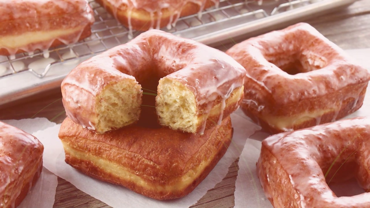 Dawn Foods unveils the sourdough doughnut - YouTube