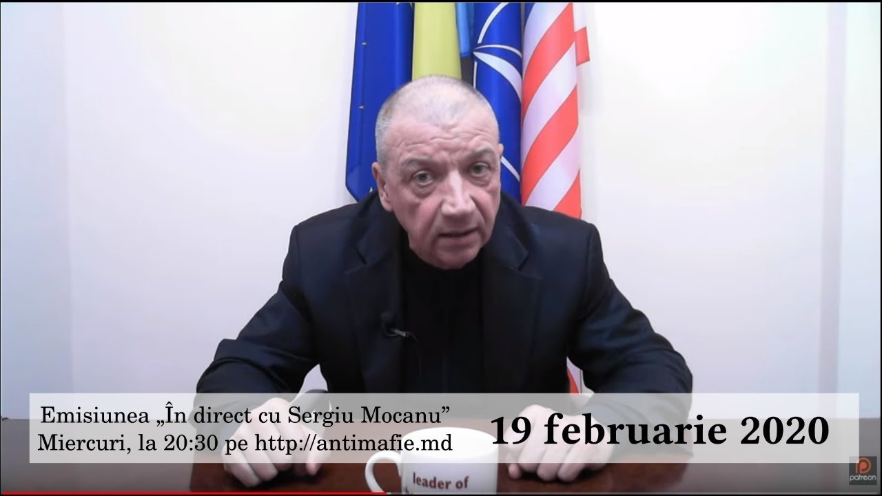 Emisiunea „În direct cu Sergiu Mocanu” din 19 februarie 2020 - YouTube