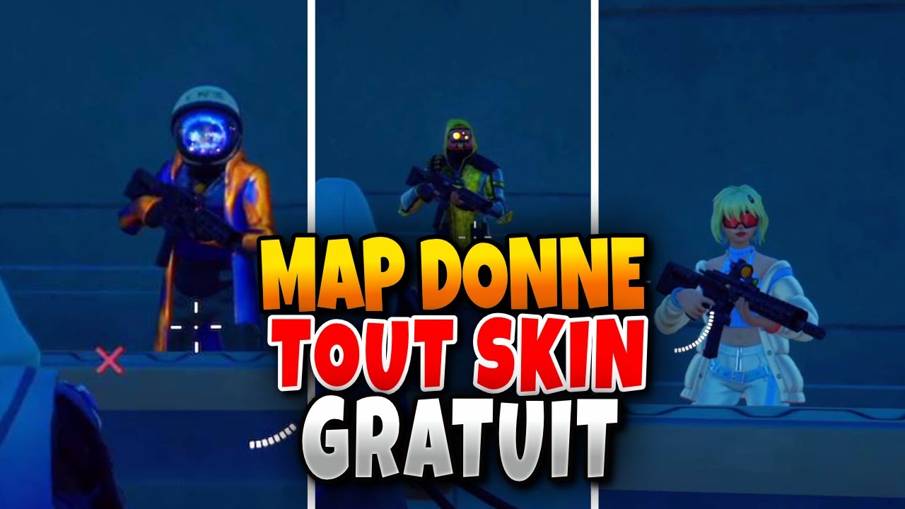 Nouvelle Map qui Donne Tout les SKINS Gratuit Fortnite - YouTube
