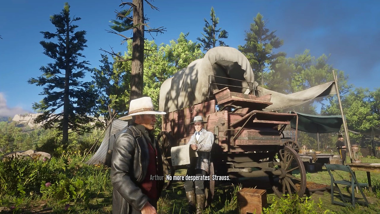 Arthur Asks Strauss To Stop With The Desperate Debtors | RDR2 - YouTube