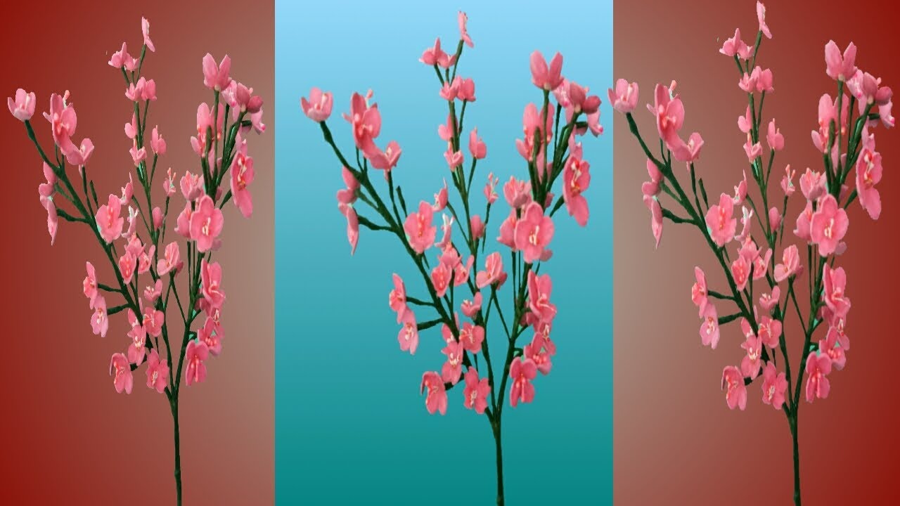 How To Make Flowers With Foam Sheet YouTube how-to-make-flowers-with-foam-sheet-youtube