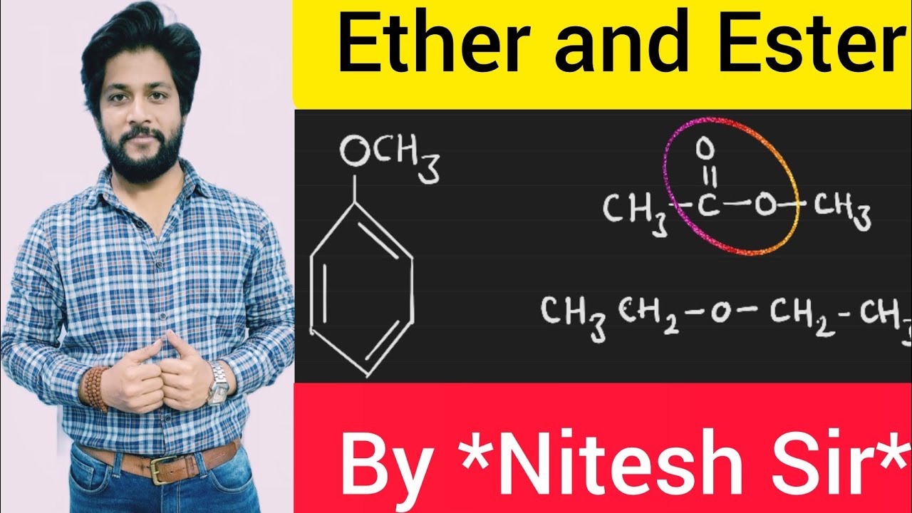 Ether | Ester | class 10 |Functional groups | IUPAC nomenclature ...