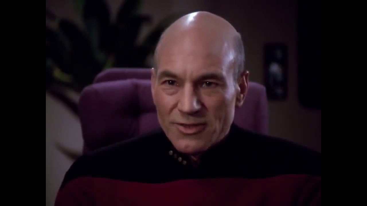 Captain Picard's Reaction to CoronaPanic - YouTube