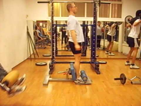 Roman Chair Squat demo - YouTube