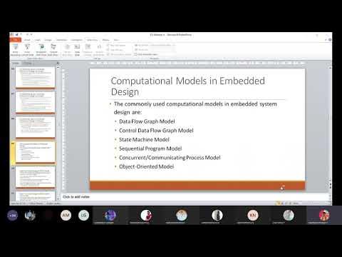 Computational Models in Embedded System - YouTube