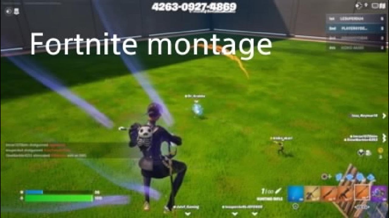 Fortnite montage - YouTube