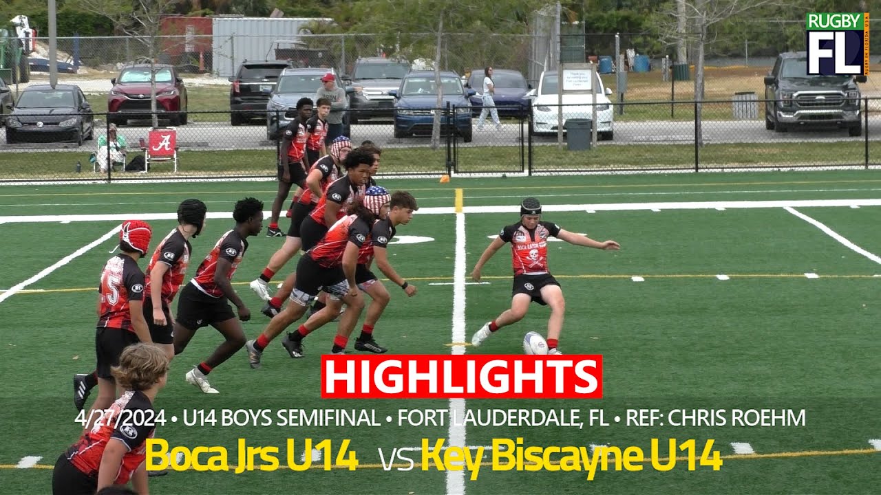 2024 04 27 Boca Jrs U14 vs Key Biscayne U14 HIGHLIGHTS - YouTube