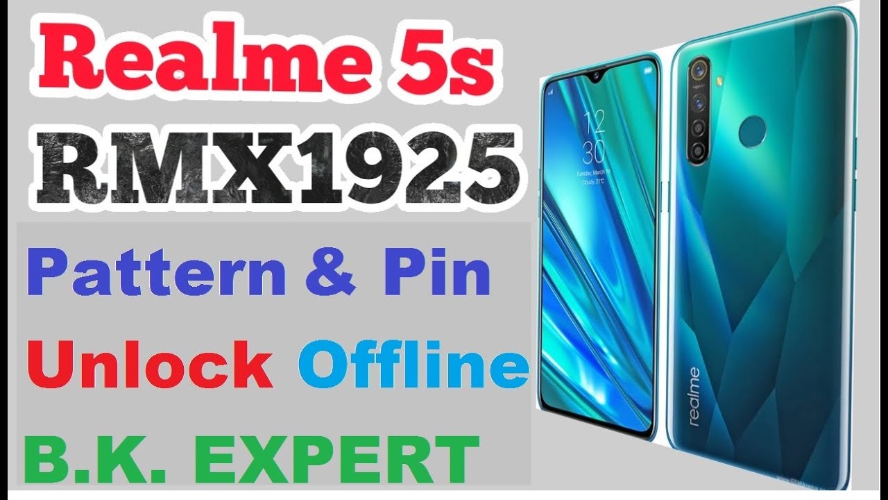 Realme 5s RMX1925 Pattern Unlock Offline - YouTube