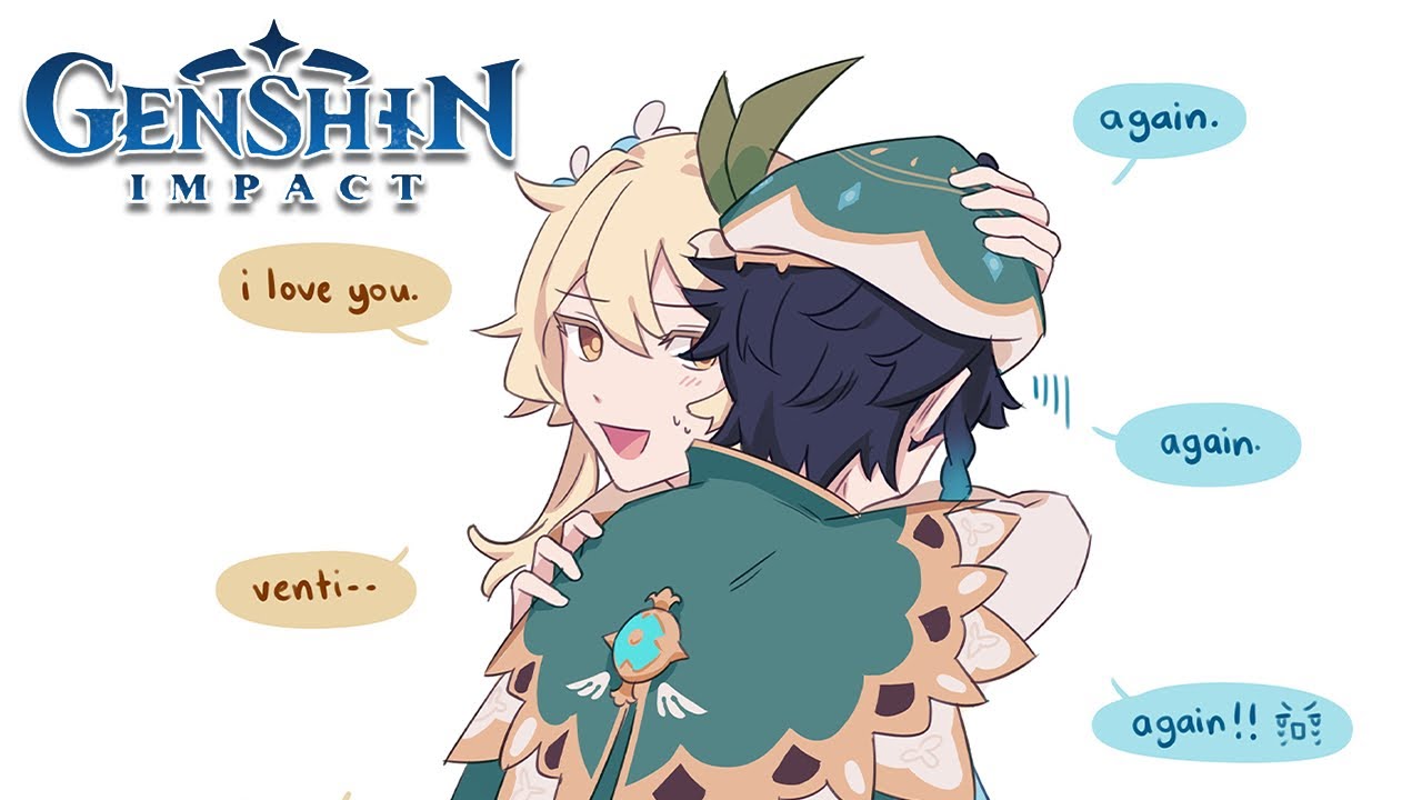 Venti Needs A Hug Comic Dub Youtube
