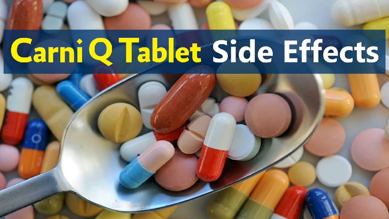 Carni Q Tablet Side Effects - YouTube