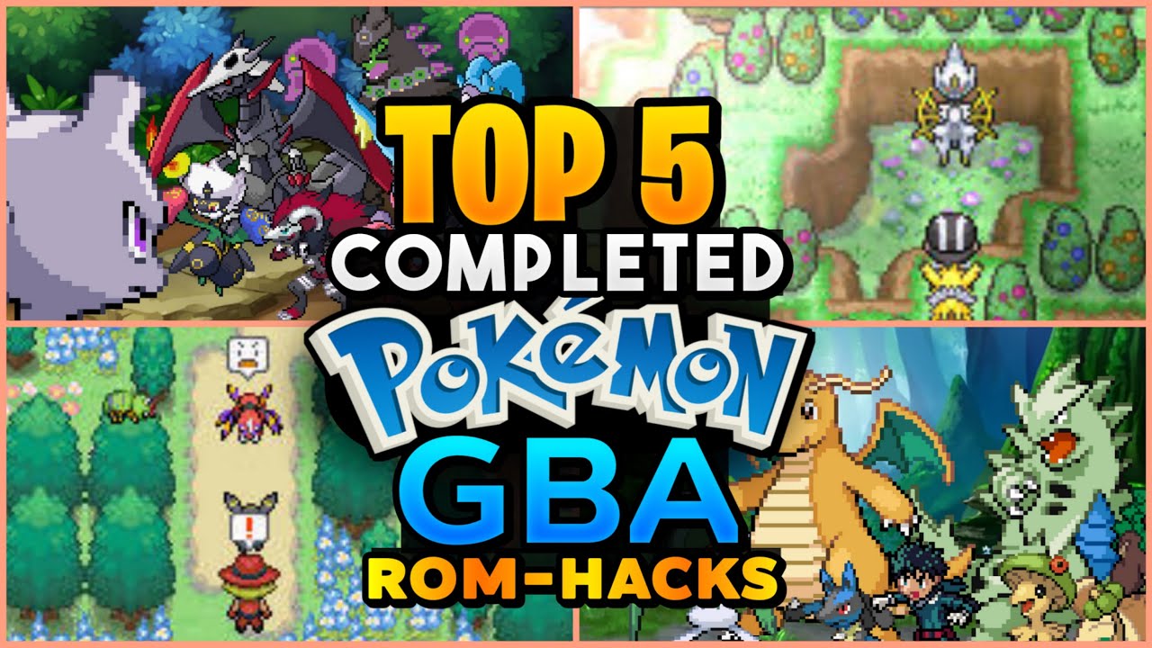 Top 5 Completed Pokemon GBA Rom-Hacks with New Story, Mega Evolution ...