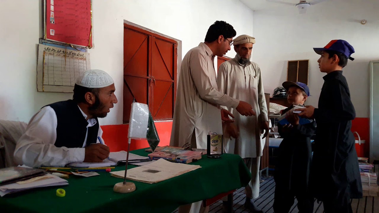 Free books distribution in GPS Azim kala Masha Mansoor Lakki Marwat ...