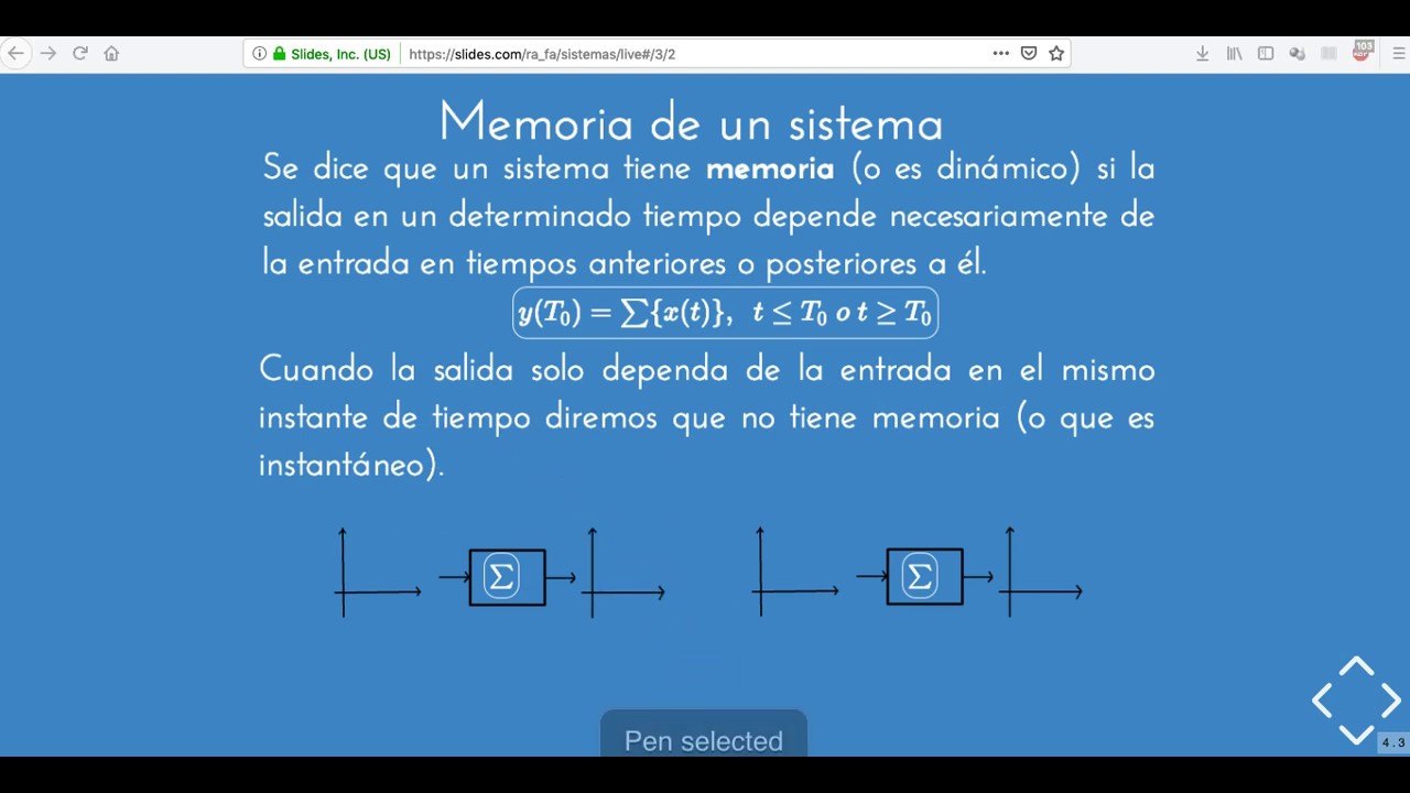 Sistemas SISO, MIMO, Memoria de un sistema, Sistemas (7) - YouTube