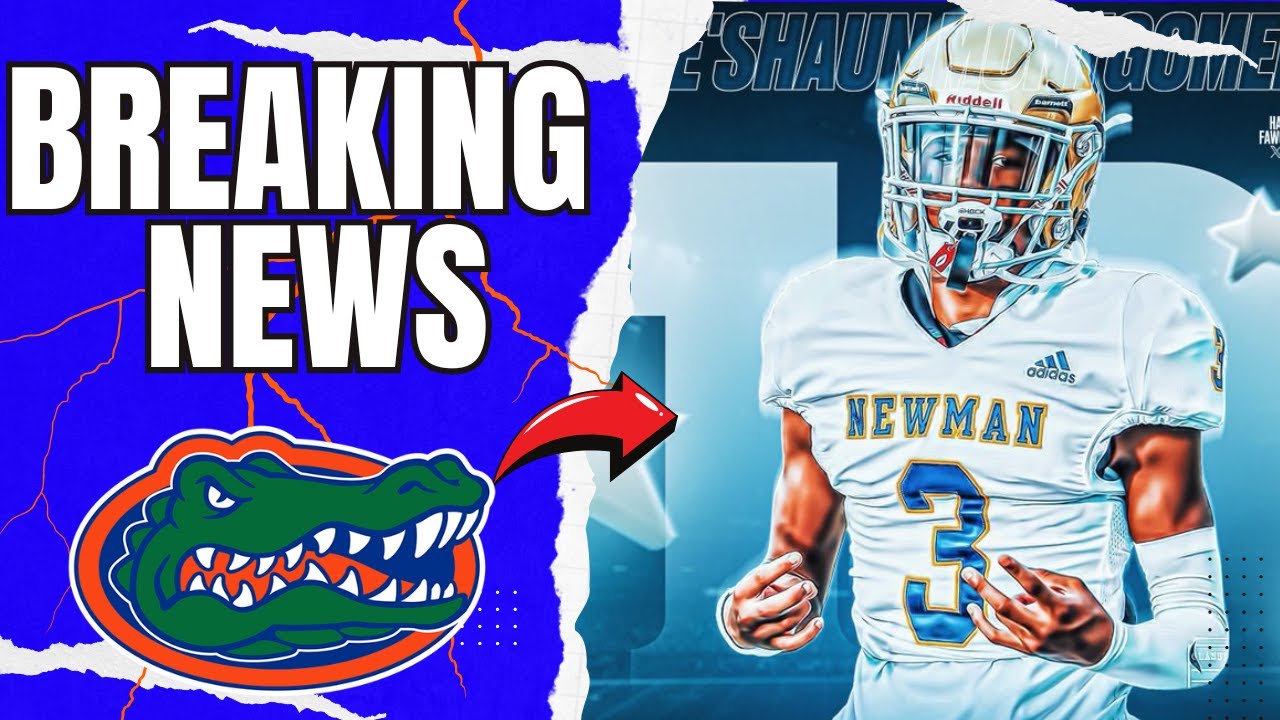BREAKING: ELITE WR Nae'shaun Montgomery COMMITS to the FLORIDA GATORS ...