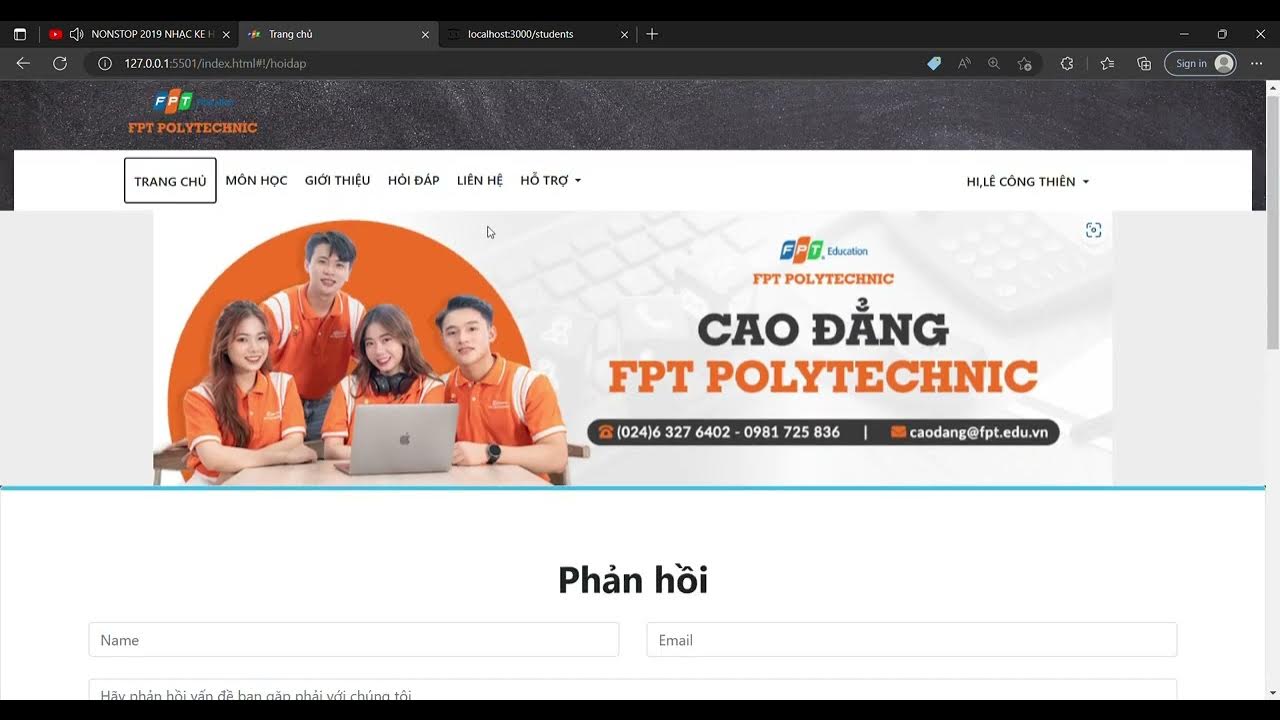 Hướng dẫn sử dụng WEB làm bài Quiz | Bài Assignment môn FrontEnd FrameWork | FPT Polytechnic ...