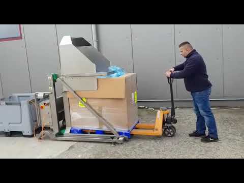 BOXMECH Mobile Tipper/ Dumpter / Lifter for Pallets or Pallet Boxes ...