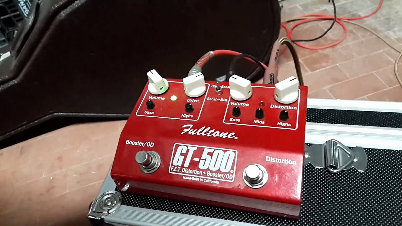 Fulltone GT-500 Test - YouTube