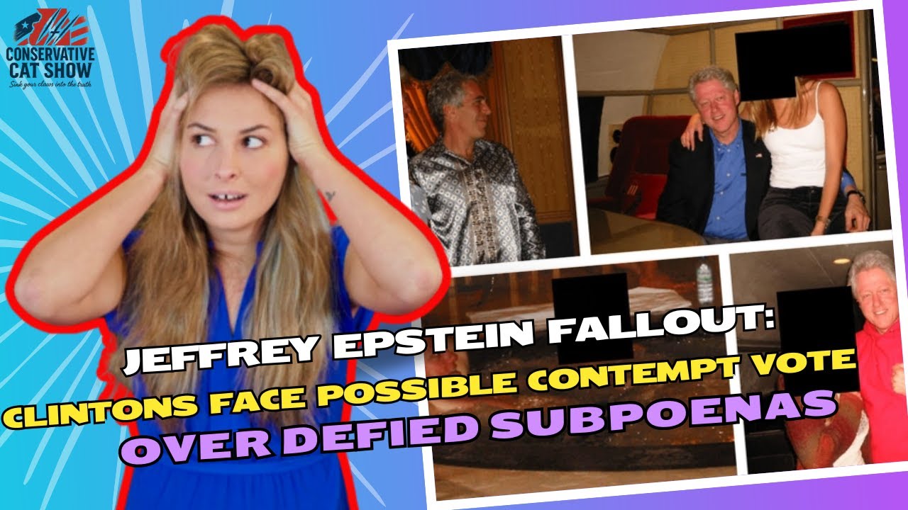 Jeffrey Epstein Fallout: Clintons Face Possible Contempt Vote Over ...