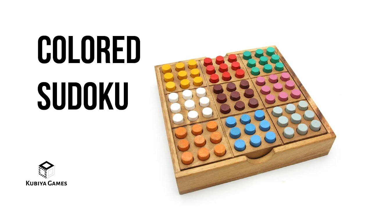 How to Play Color Sudoku? - YouTube