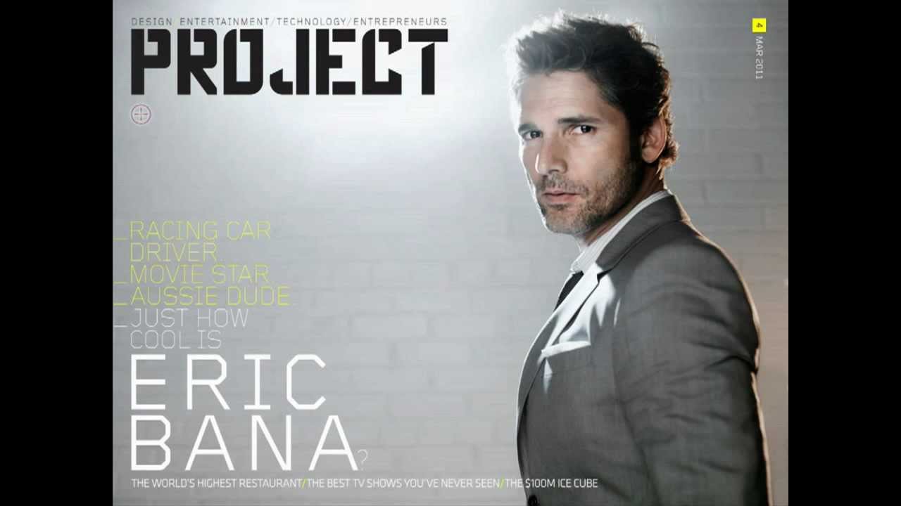 PROJECT Magazine Issue 4 Cover - featuring Eric Bana - YouTube