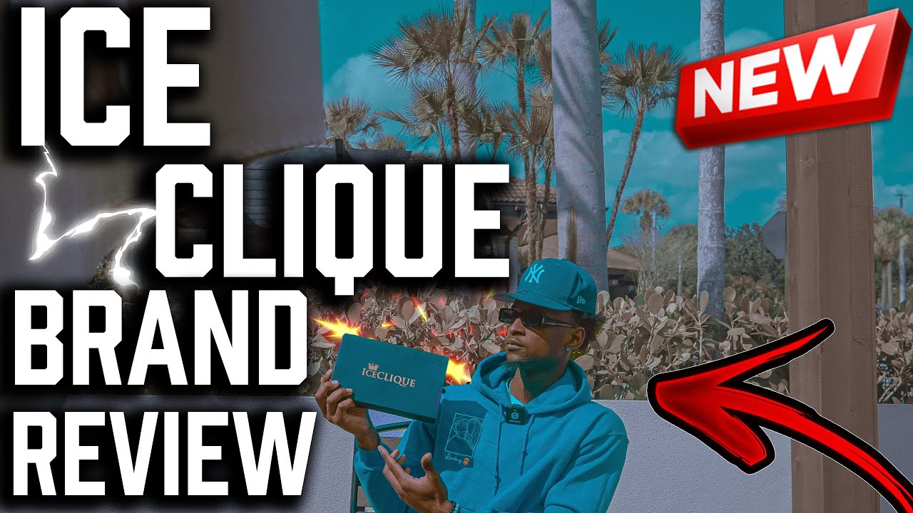 ICE CLIQUE JEWELRY UNBOXING BRAND REVIEW STREETWEAR CLOTHING - YouTube